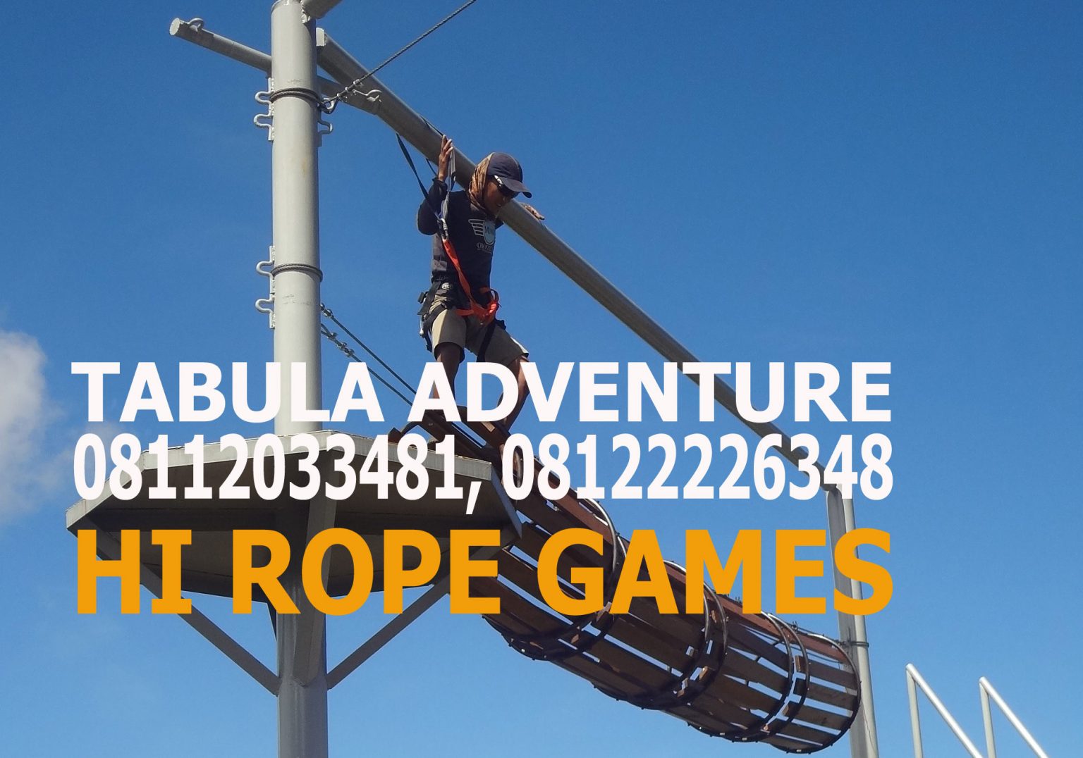 Permainan Tali Ketinggian - Tabula Adventure